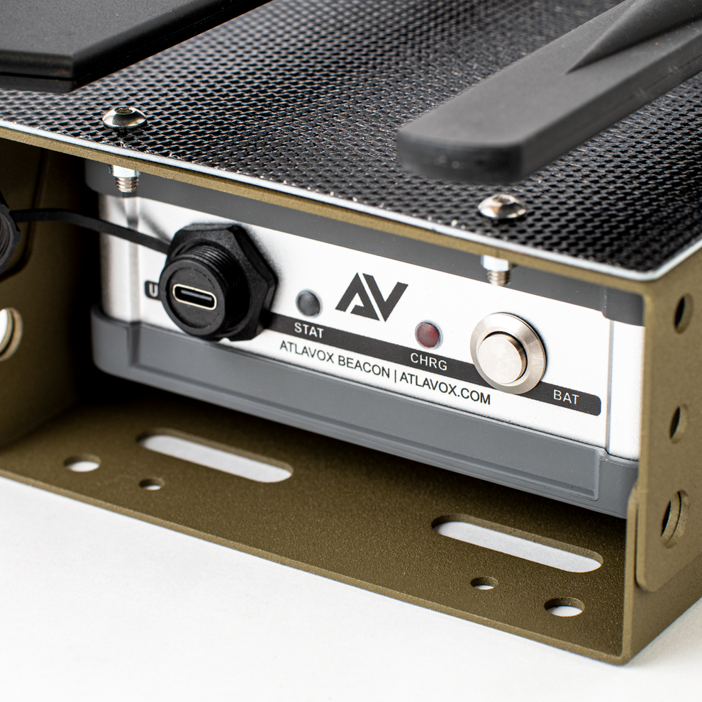 Atlavox Beacon Solar Meshtastic Node – Outpost Config – M.A.D. Gear